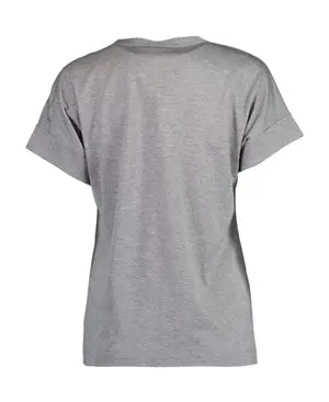 Brunello Cucinelli T-shirt With Embroidered Shoulder Detail