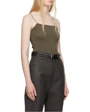 LEMAIRE Spaghetti Strap Top - Green