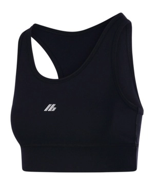 Balenciaga Reflective Logo Print Round-neck Sport Bra