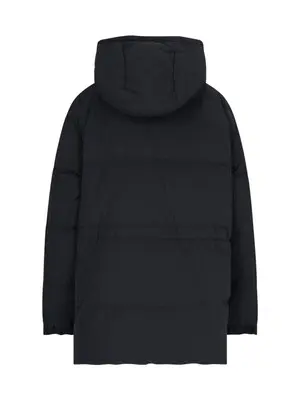 Burberry Checked Hooded Reversible Down Jacket