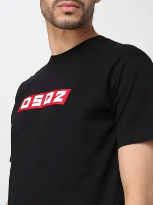 Dsquared2 Logo Patch Crewneck T-shirt