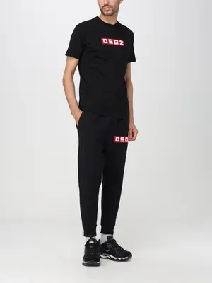 Dsquared2 Logo Patch Crewneck T-shirt
