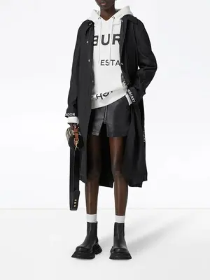 Burberry Horseferry Print Oversized Hoodie