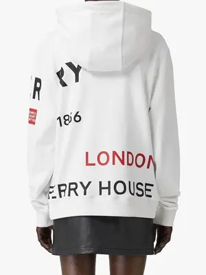 Burberry Horseferry Print Oversized Hoodie