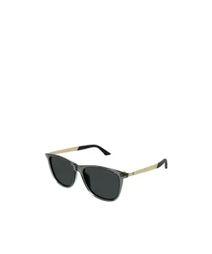 Montblanc Square Frame Sunglasses - Black