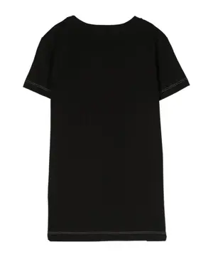 Missoni Logo Embroidered Cotton T-shirt - Black