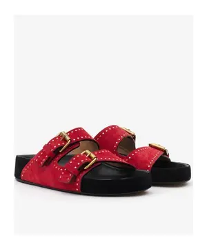Isabel Marant Étoile Lennyo Sandals - Red