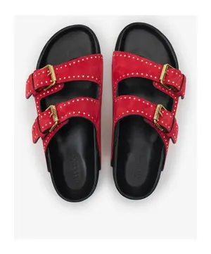 Isabel Marant Étoile Lennyo Sandals - Red