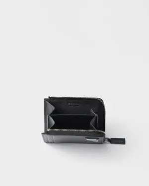 Prada Triangle-logo Zipped Wallet