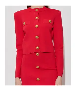 Balmain Button-embellished Cardigan