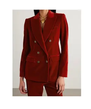 Etro Double-breasted Velvet Jacket