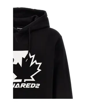 Dsquared2 Logo-printed Drawstring Hoodie