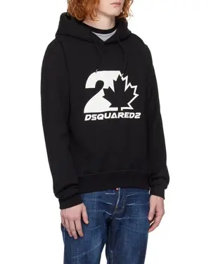 Dsquared2 Logo-printed Drawstring Hoodie