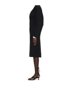 Off-White Single-breasted Long Coat