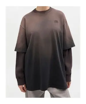 GANNI Washed Jersey Long-sleeve T-shirt