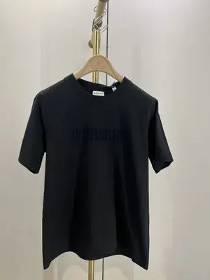 Burberry Logo Embroidered T-shirt