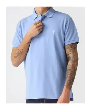 Polo Ralph Lauren Two-button Short-sleeve Polo Shirt - Blue