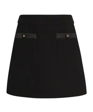 Dolce & Gabbana A-line Mini Skirt With Pocket Detail