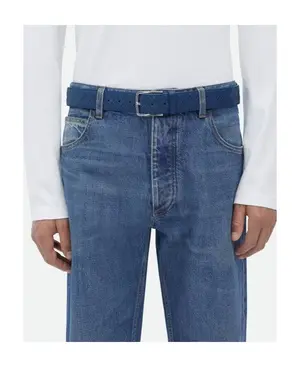 Bottega Veneta Intrecciato Leather Belt