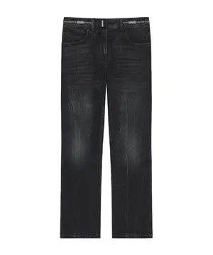 Givenchy Chain Detailed Bootcut Jeans