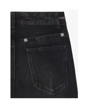 Givenchy Chain Detailed Bootcut Jeans