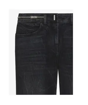Givenchy Chain Detailed Bootcut Jeans