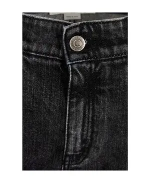 Stella McCartney Logo-stripe Cropped Jeans