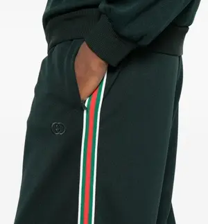 Gucci Technical Jersey Sportswear Trousers - Black