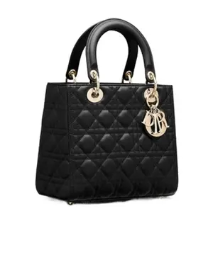 Dior Medium Lady Bag - Black