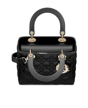 Dior Medium Lady Bag - Black