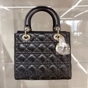 Dior Medium Lady Bag - Black