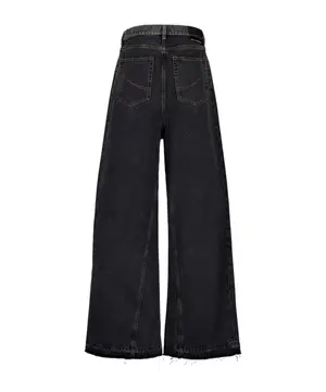 Stella McCartney Two-tone Wide-leg Jeans