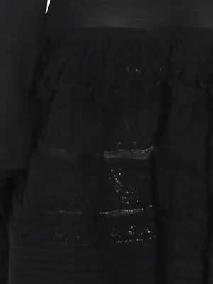 Alaïa Long-sleeved Crinoline Dress