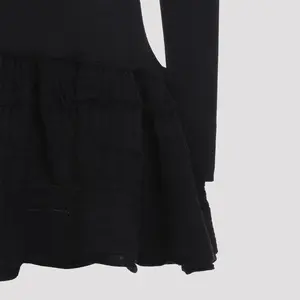 Alaïa Long-sleeved Crinoline Dress