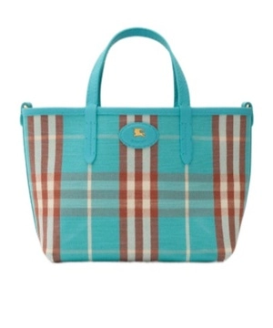 Burberry Mini Reversible Bloomsbury Tote Bag - Blue/atom Blue