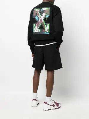 Off-White Arrows-motif Long-sleeve Sweatshirt