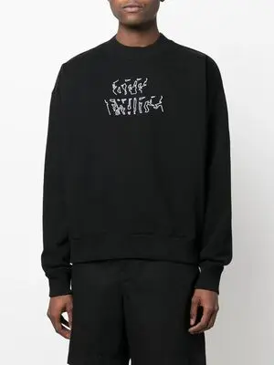 Off-White Arrows-motif Long-sleeve Sweatshirt