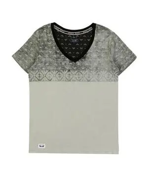 Emporio Armani V-collar Short-sleeved T-shirt