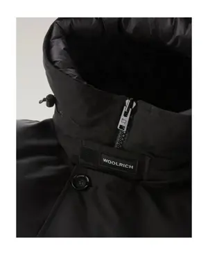 Woolrich Arctic Button-up Padded Jacket - Black