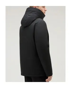 Woolrich Arctic Button-up Padded Jacket - Black