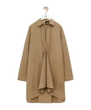 Loewe Trapezoidal Cotton Blend Tunic Dress