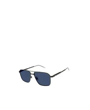Montblanc Geometric Frame Sunglasses - Blue