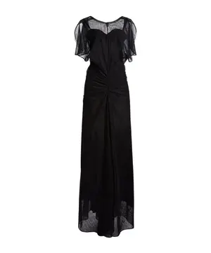 Victoria Beckham Short-sleeved Maxi Dress
