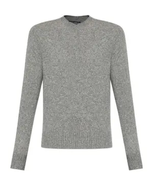 Dolce & Gabbana Crewneck Knitted Jumper - Grey