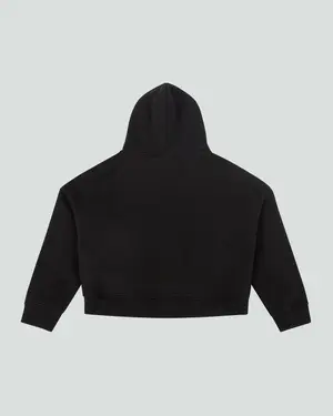 ENTIRE STUDIOS Zip-up Hooded Sweatshirt - Black