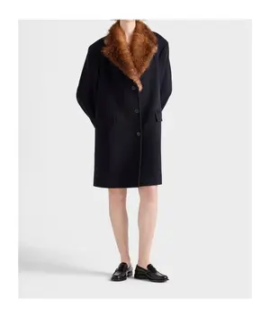 Prada Single-breasted Long Coat
