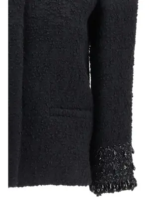 Valentino Garavani Embellished Tweed Jacket