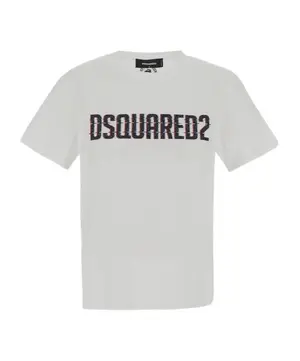 Dsquared2 Logo Printed Crewneck T-shirt
