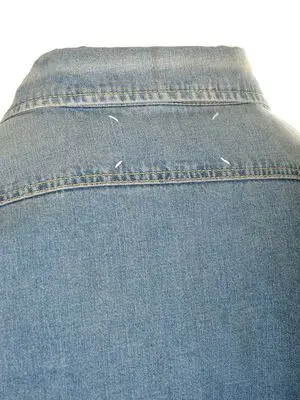 MAISON MARGIELA Collared Long-sleeve Denim Shirt