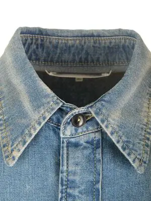 MAISON MARGIELA Collared Long-sleeve Denim Shirt